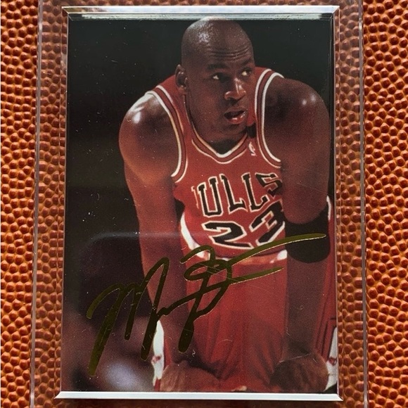 Other | Rare Michael Jordan Foil Autograph Card | Poshmark
